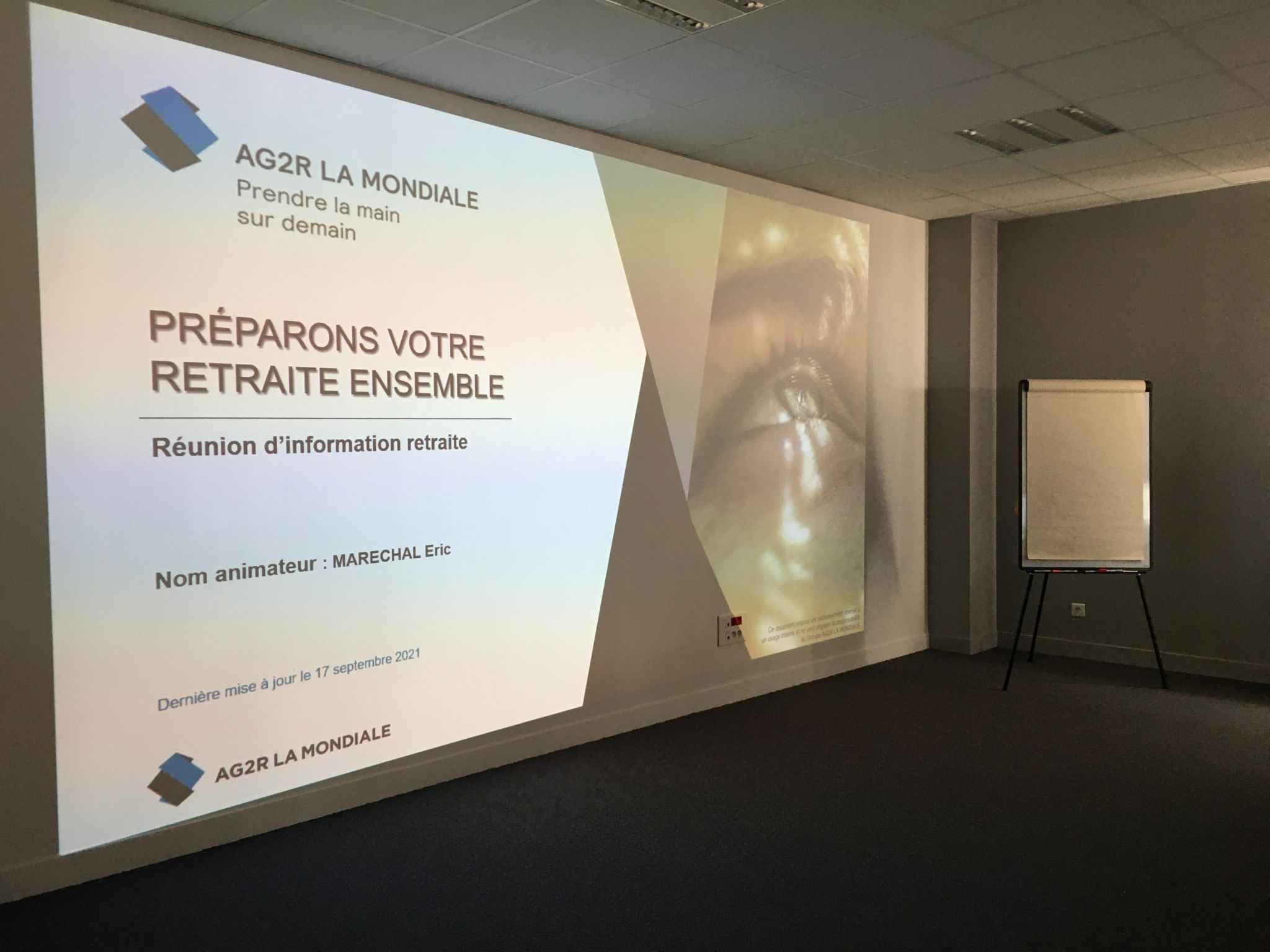 Réunion d'information retraite | BURBAN PALETTES